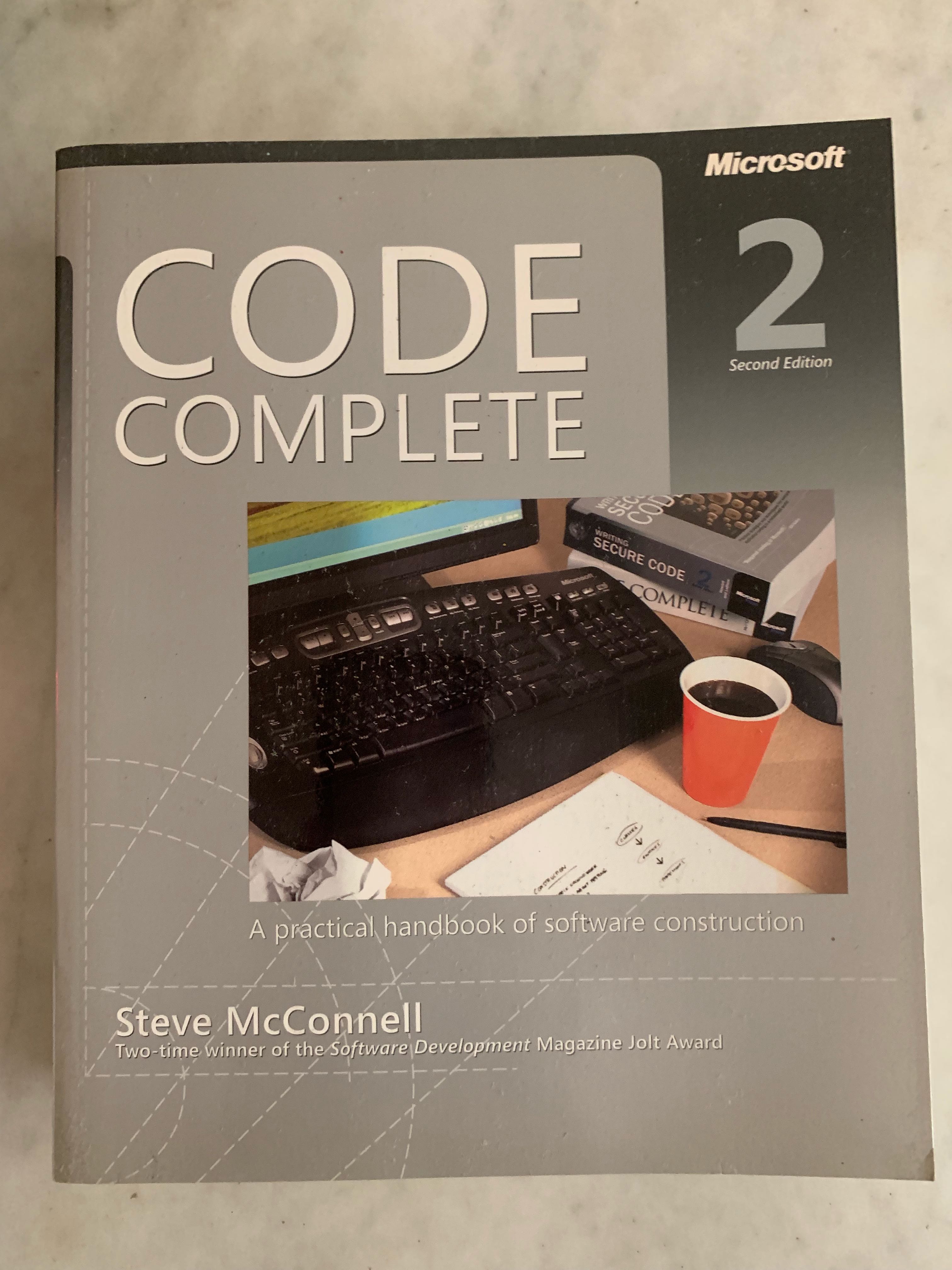 Code Complete, Hobbies & Toys, Books & Magazines, Children's Books on ...