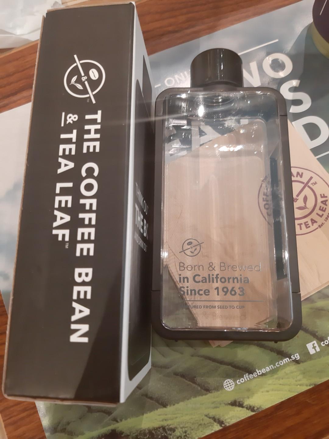 BN Coffee Bean & tea leaf water bottle 380ml, Everything Else on Carousell