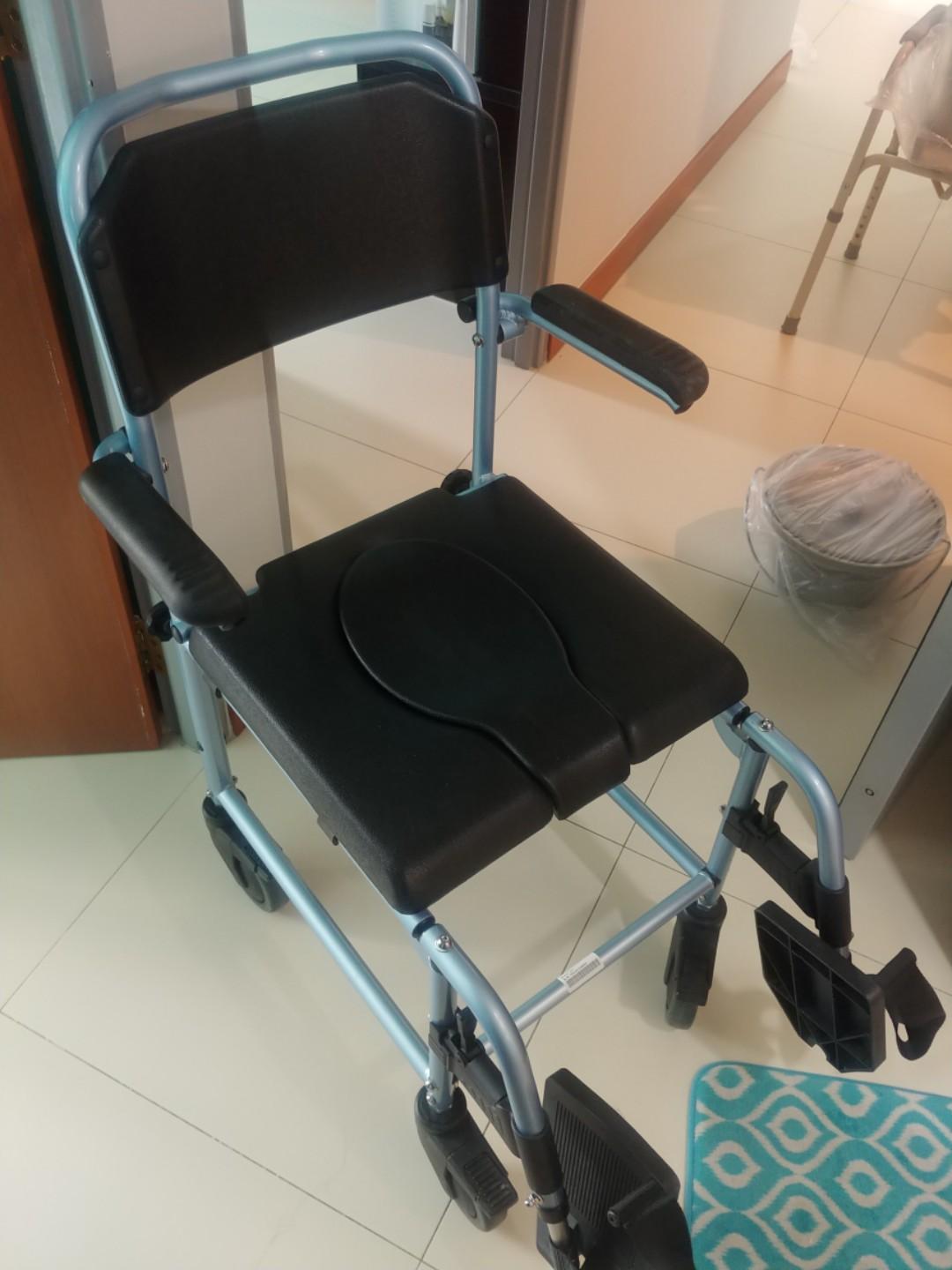 Golden Concepts Commode Chair - lightweight ; foldable armrest ...