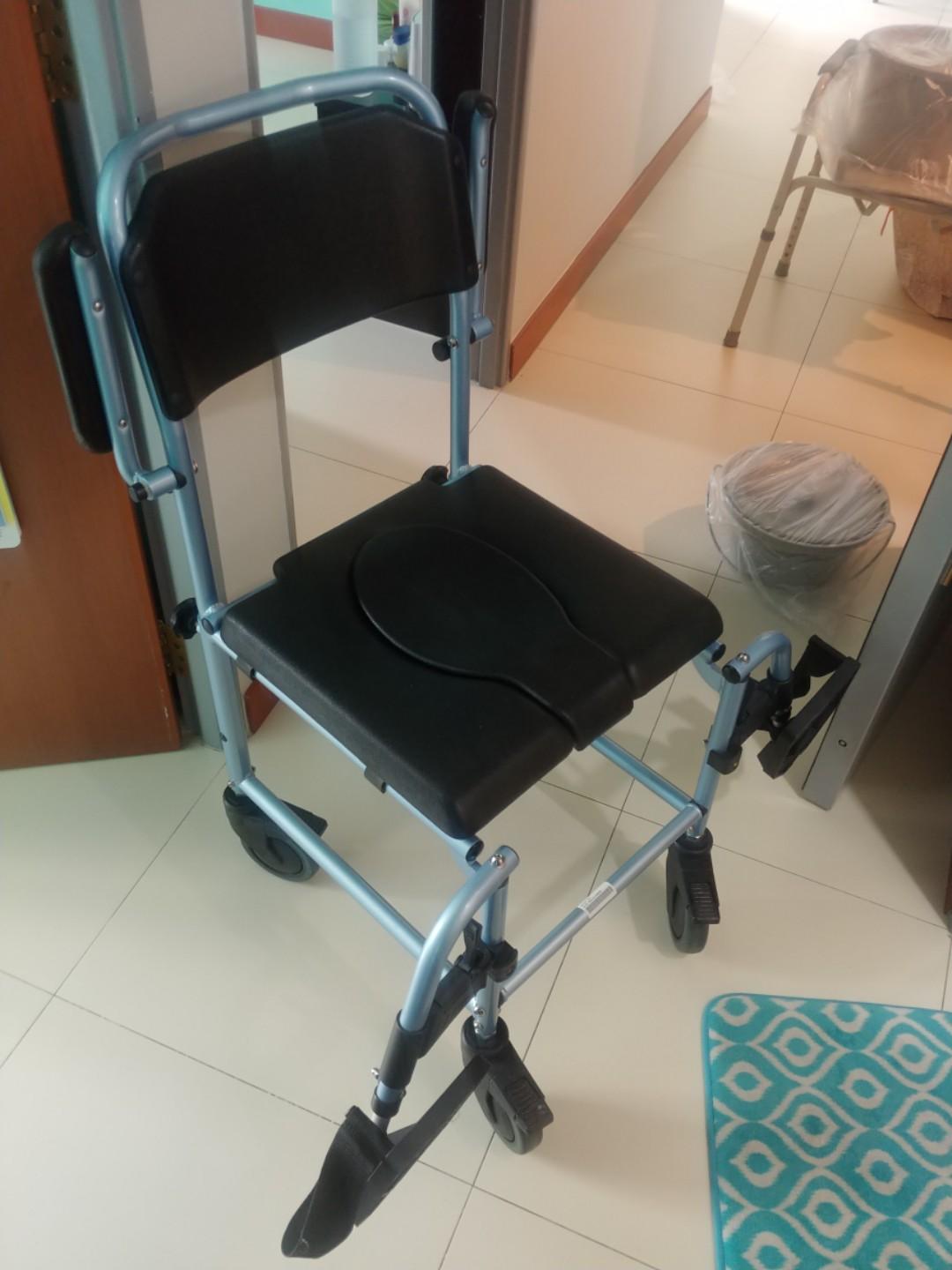 Golden Concepts Commode Chair - lightweight ; foldable armrest ...