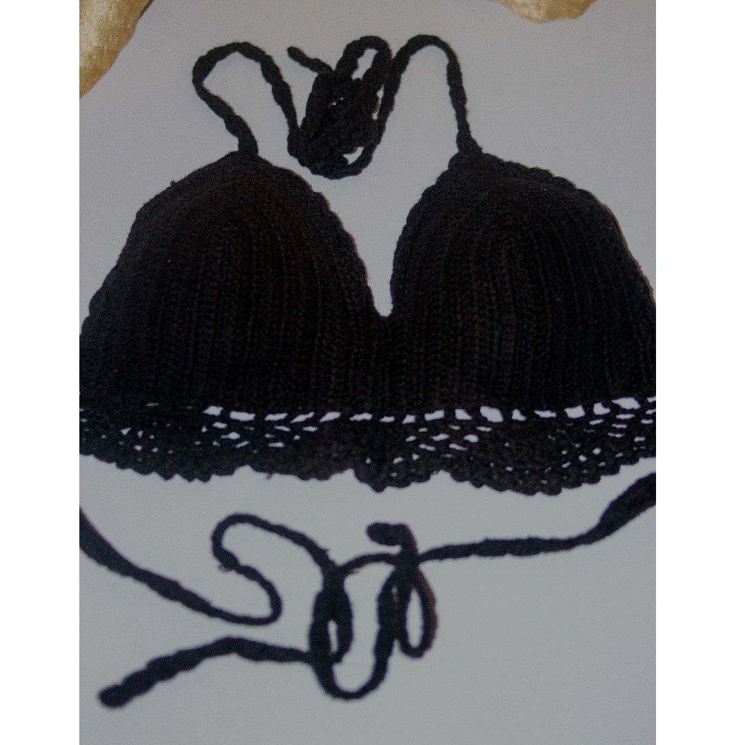 crochet swimsuit top, Women's Fashion, Swimwear, Bikinis & Swimsuits on ...