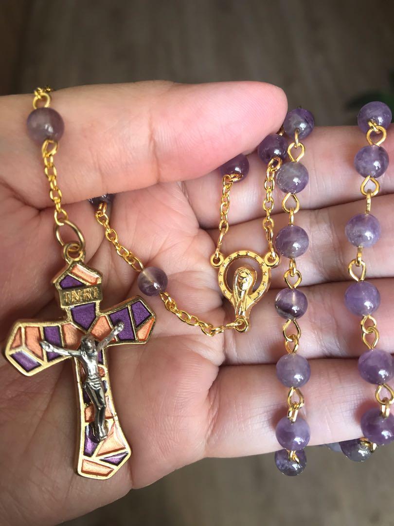 Handcrafted Customised Catholic Rosary, Hobbies & Toys, Memorabilia ...