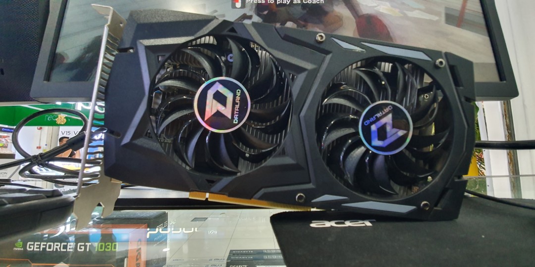 Dataland rx550 4GB GDDR5, Computers & Tech, Parts & Accessories ...