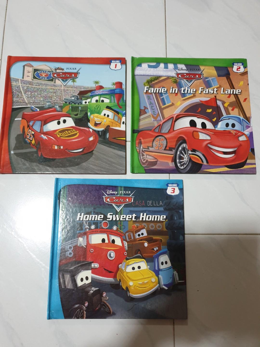 Disney Pixar Cars Volume 1, 2 and 3 books, Hobbies & Toys, Books ...