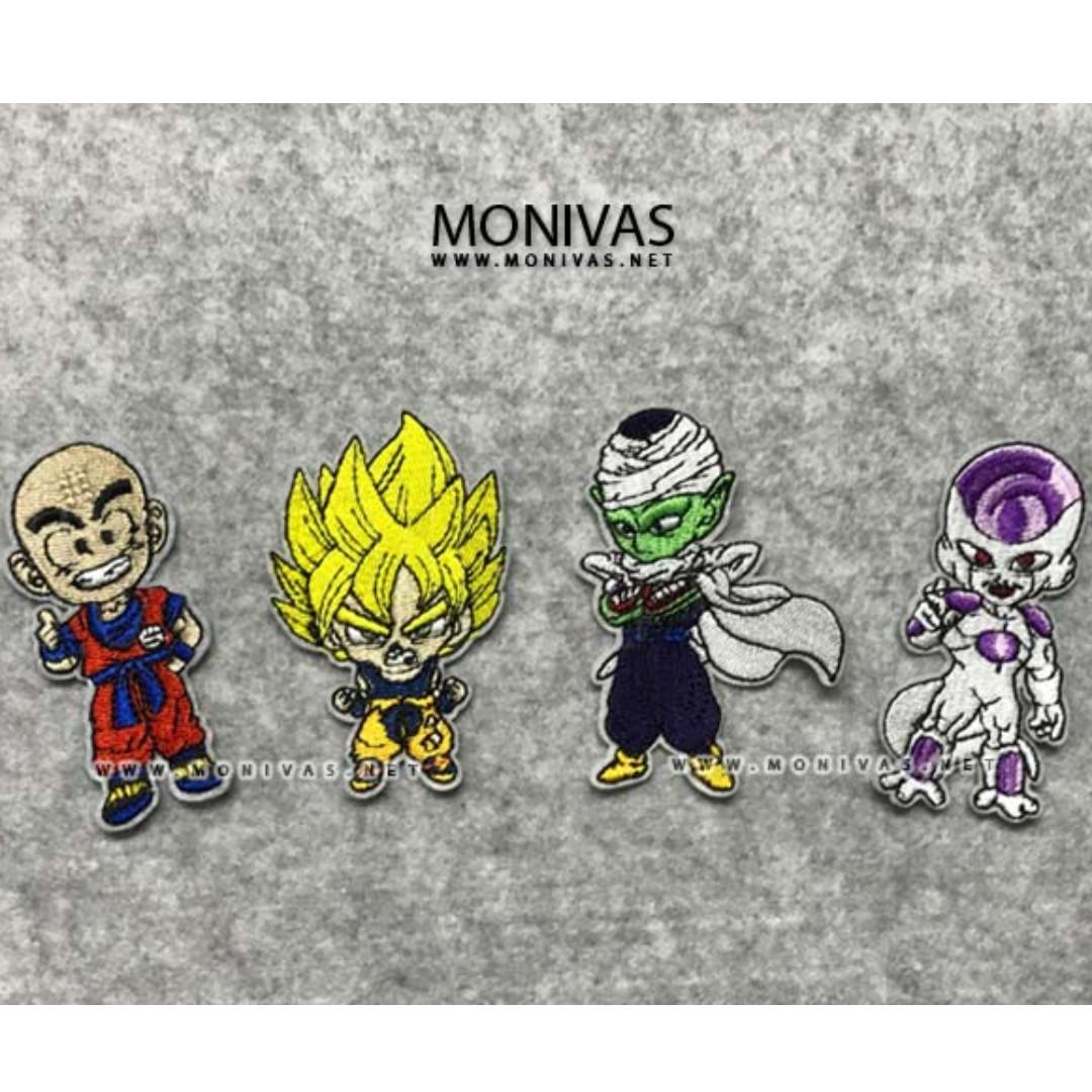 Dragon Ball Goku Badge Iron On Patch DIY Anime Decorations, Hobbies ...