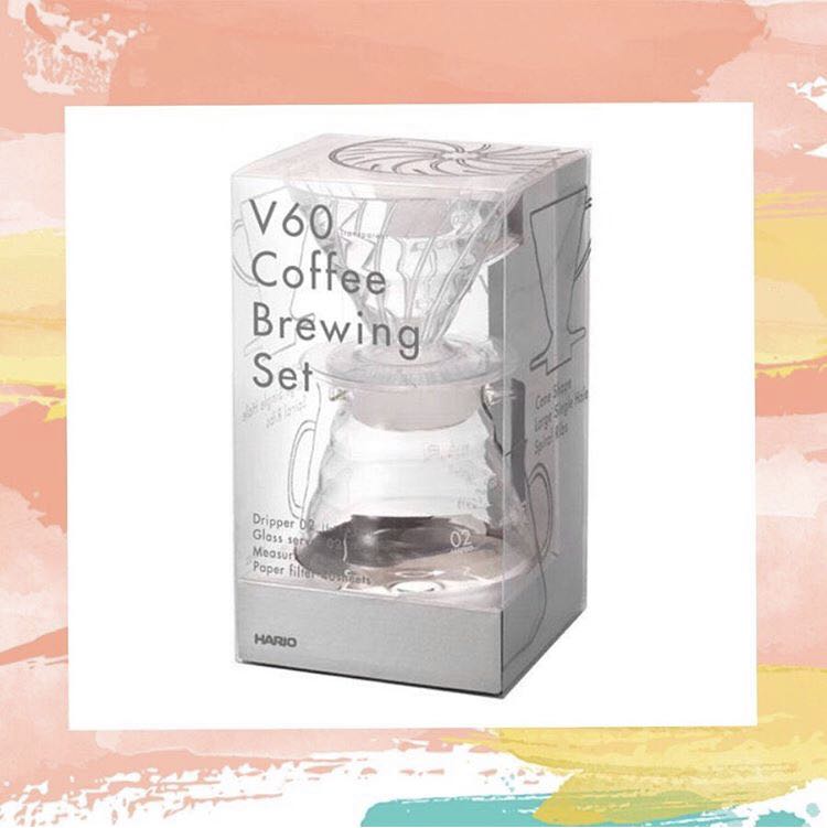 HARIO V60 coffee set, 家庭電器, 廚房電器, 咖啡機及咖啡壺 - Carousell