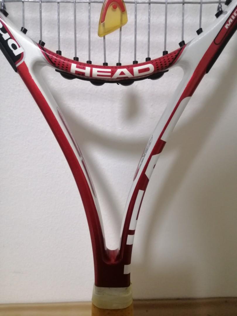 Head tennis racquet - Microgel Prestige Mid 93 sq inch, Sports ...
