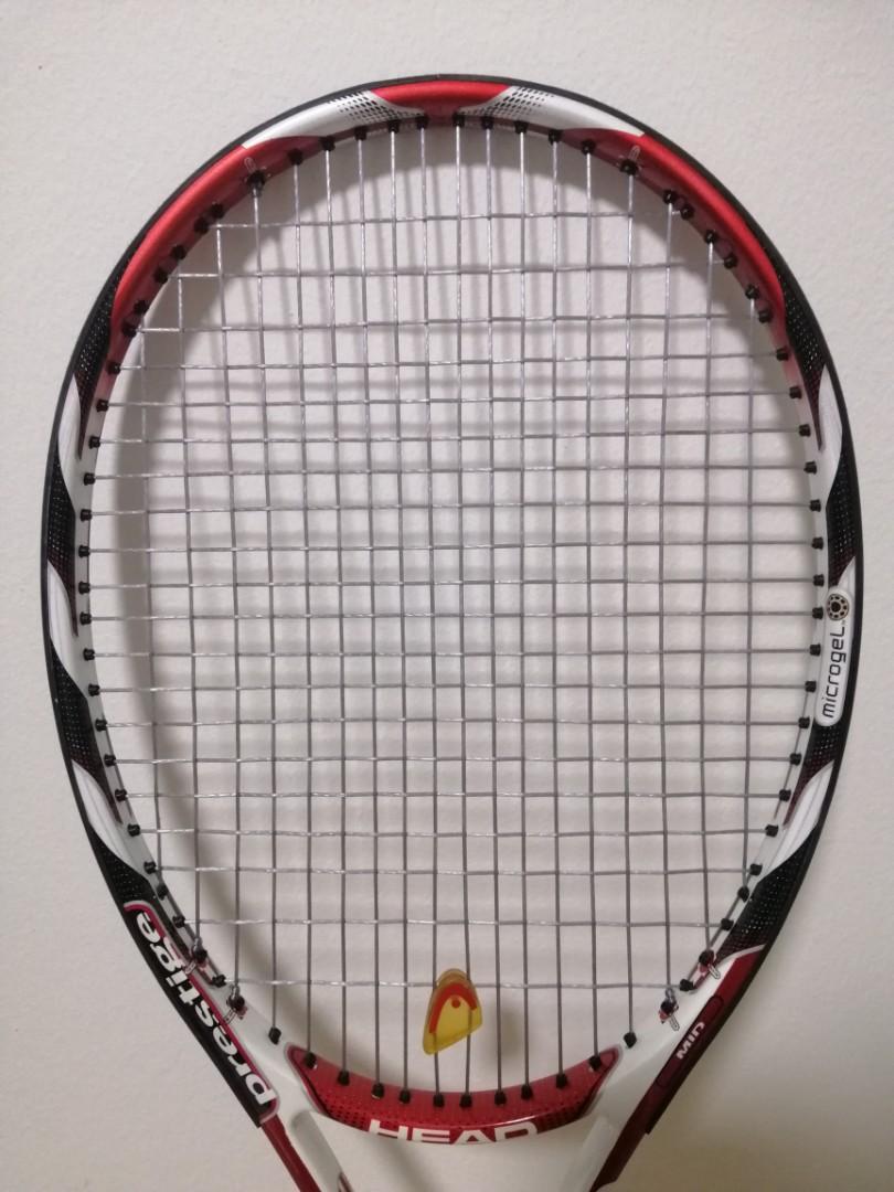 Head tennis racquet - Microgel Prestige Mid 93 sq inch, Sports ...