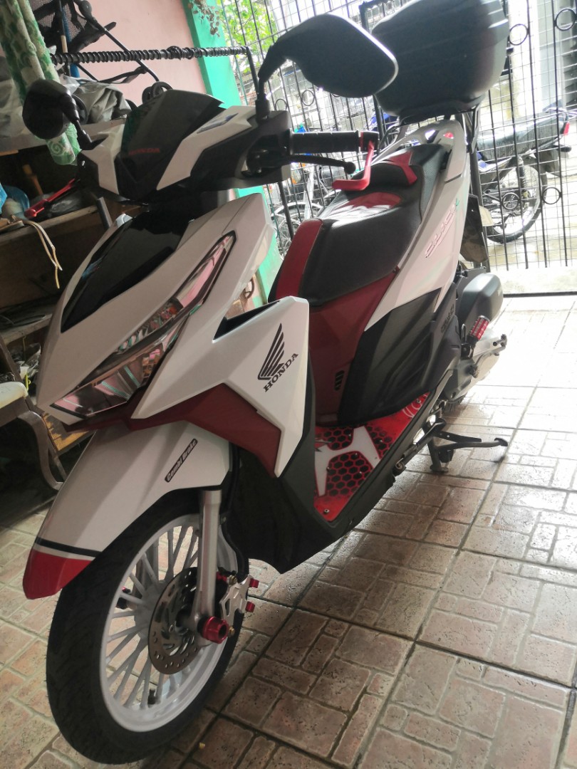 Honda click 2016-2017 aquired, Motorbikes, Motorbikes for Sale on Carousell