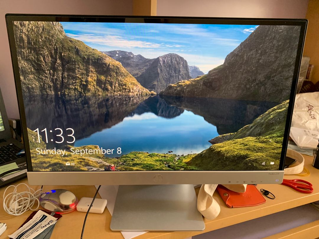 HP Pavilion 23fi Monitor, 電腦＆科技, 電腦周邊及配件, 電子屏幕 - Carousell