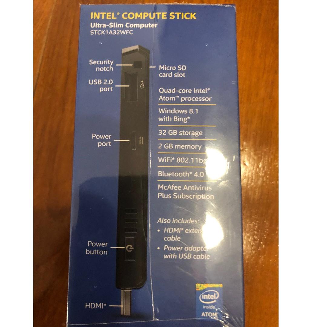 Intel Computer Stick, Computers & Tech, Parts & Accessories, Computer ...