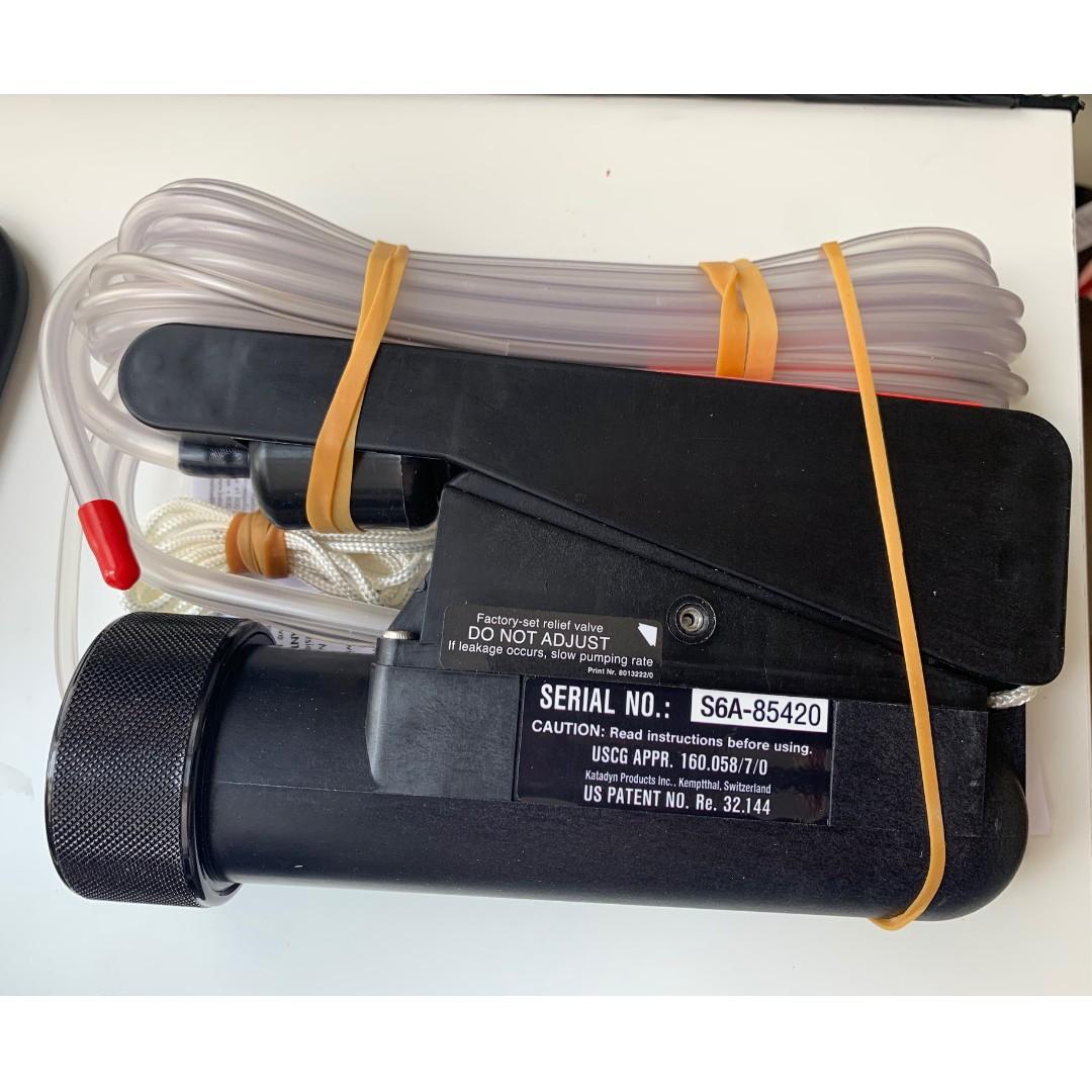 KATADYN SURVIVOR 06 EMERGENCY MANUAL DESALINATOR WATERMAKER, Electronics, Others on Carousell