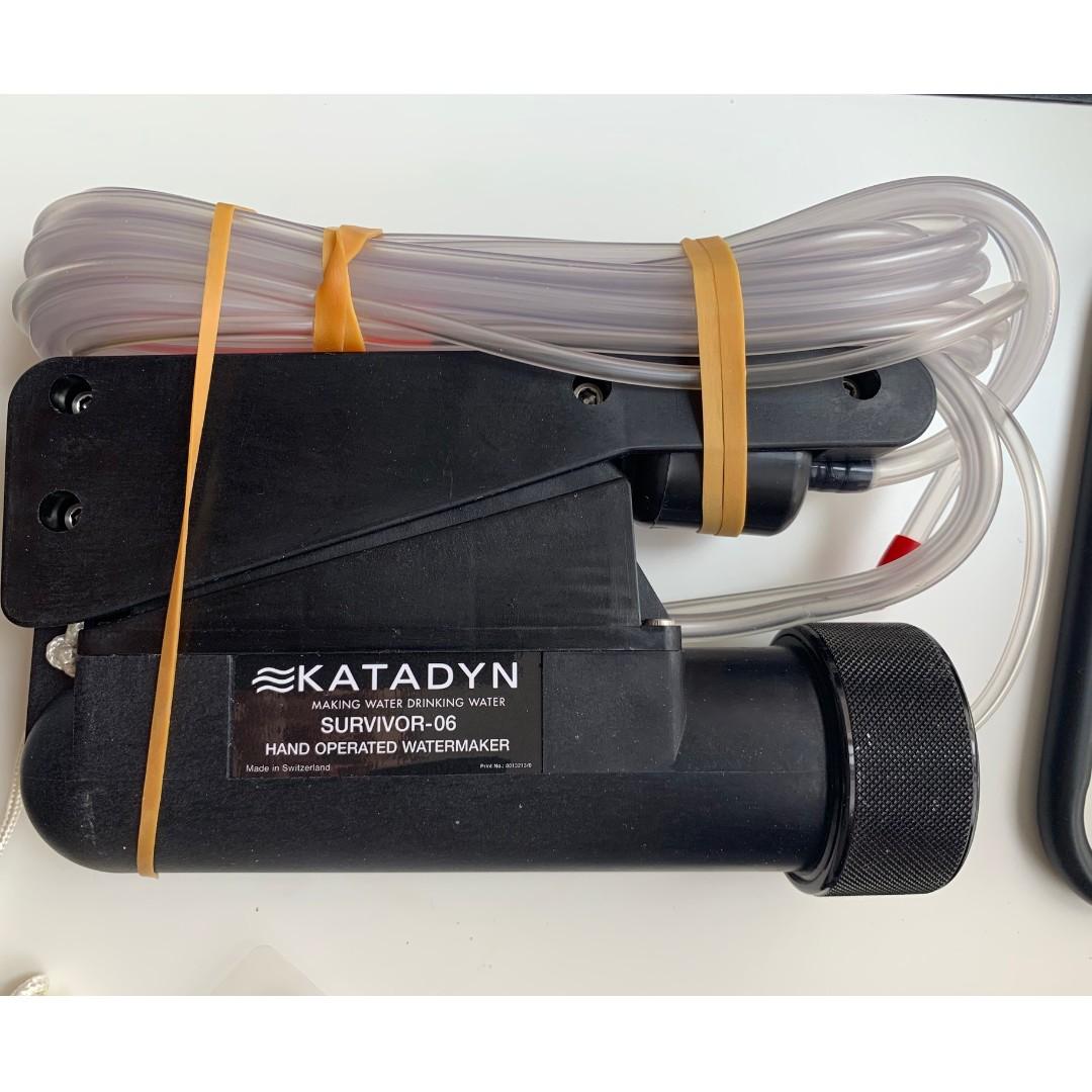 KATADYN SURVIVOR 06 EMERGENCY MANUAL DESALINATOR WATERMAKER, Electronics, Others on Carousell