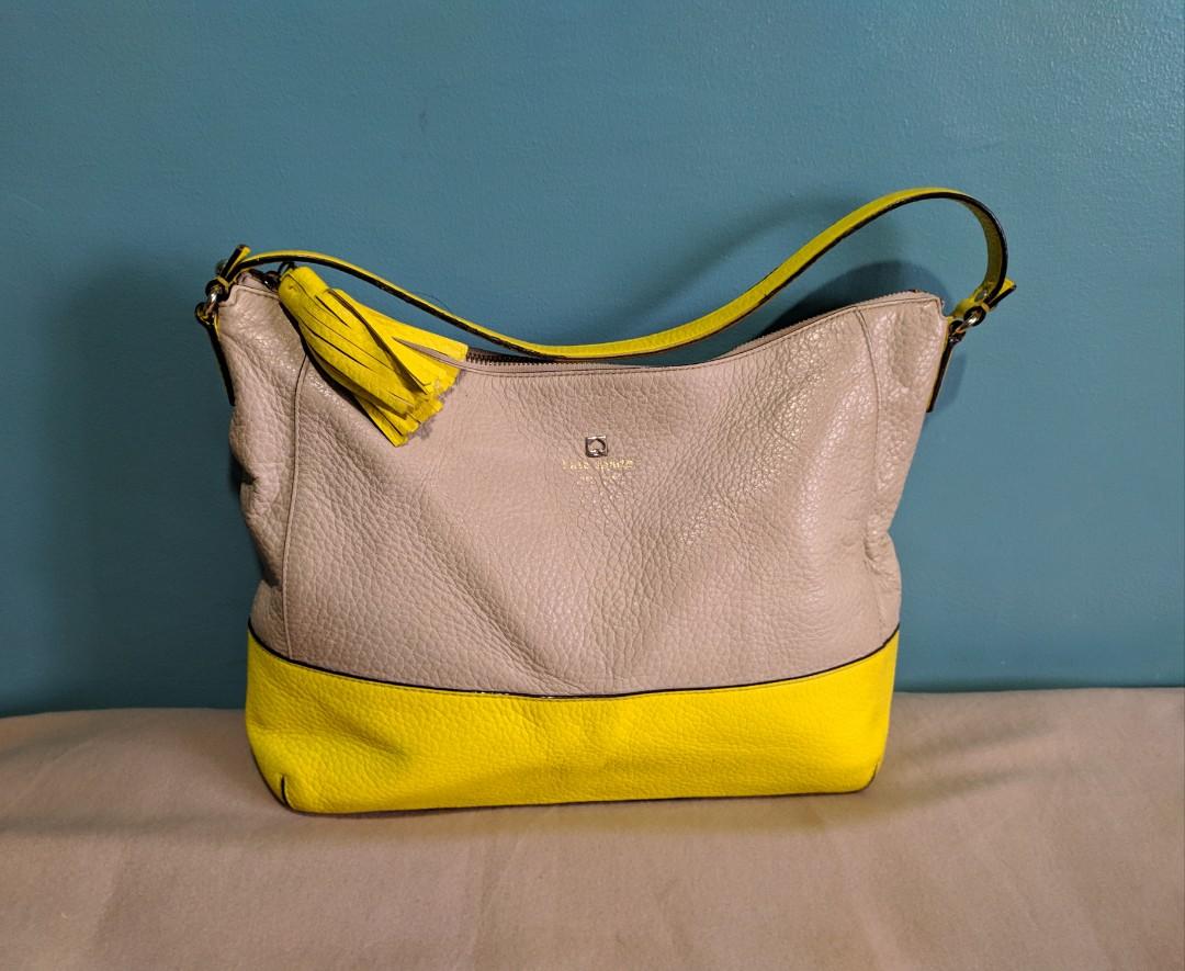 RUSH Kate Spade Pebbled Leather Hobo Bag, Women's Fashion, Bags ...