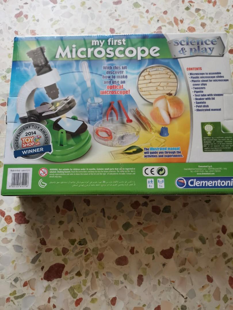 Kids toy Microscope 8 plus years old, Hobbies & Toys, Toys & Games ...