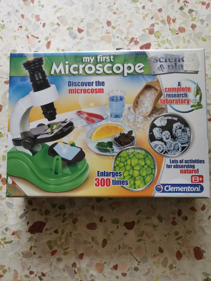 Kids toy Microscope 8 plus years old, Hobbies & Toys, Toys & Games ...