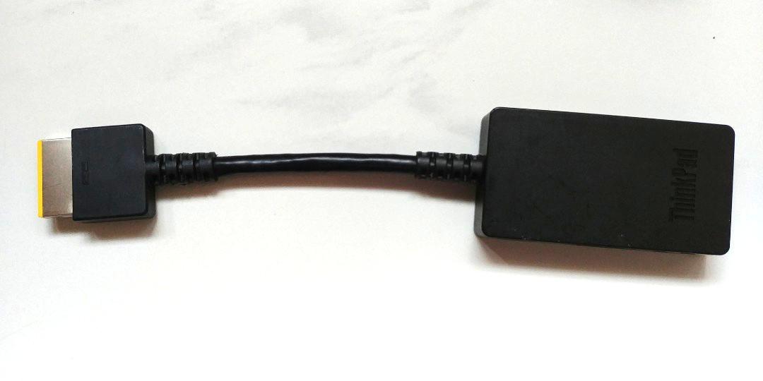 Lenovo OneLink Adapter - Ethernet (RJ45) and VGA converter for ThinkPad ...