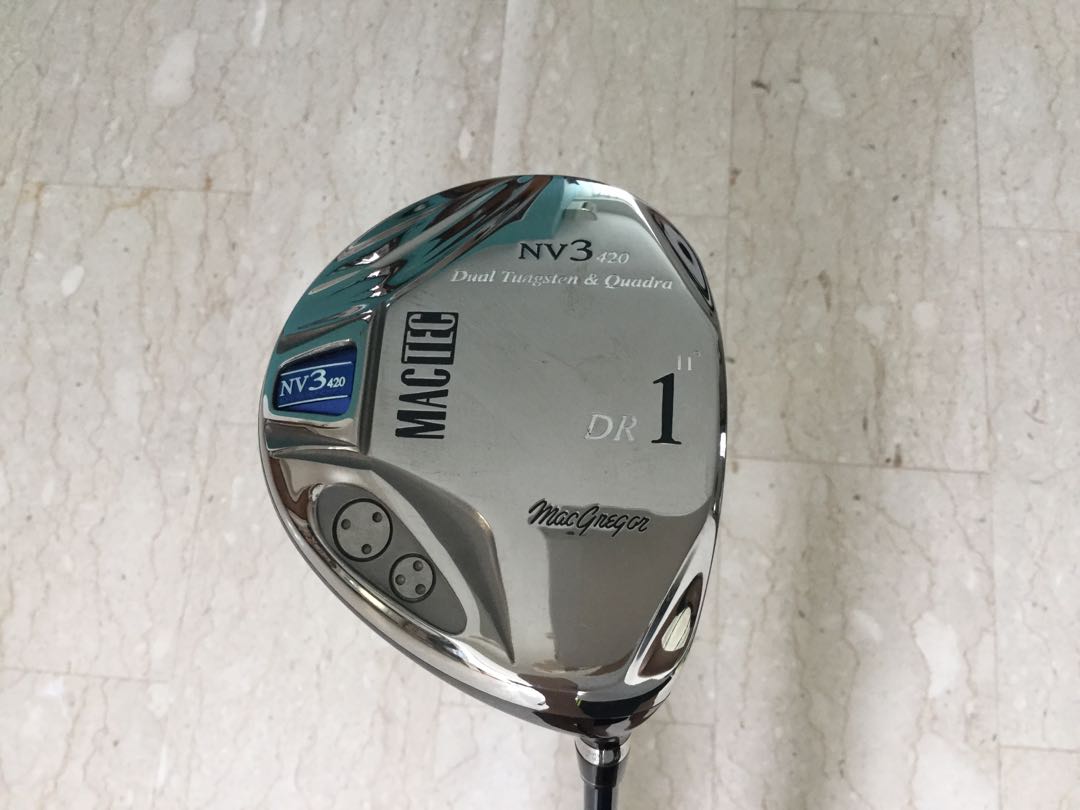 Macgregor Mactec NV3 Driver, Sports Equipment, Sports & Games, Golf on ...