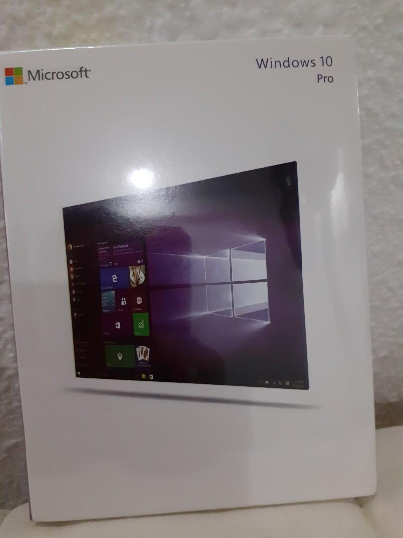 Microsoft Windows 10 Pro, Computers & Tech, Parts & Accessories ...
