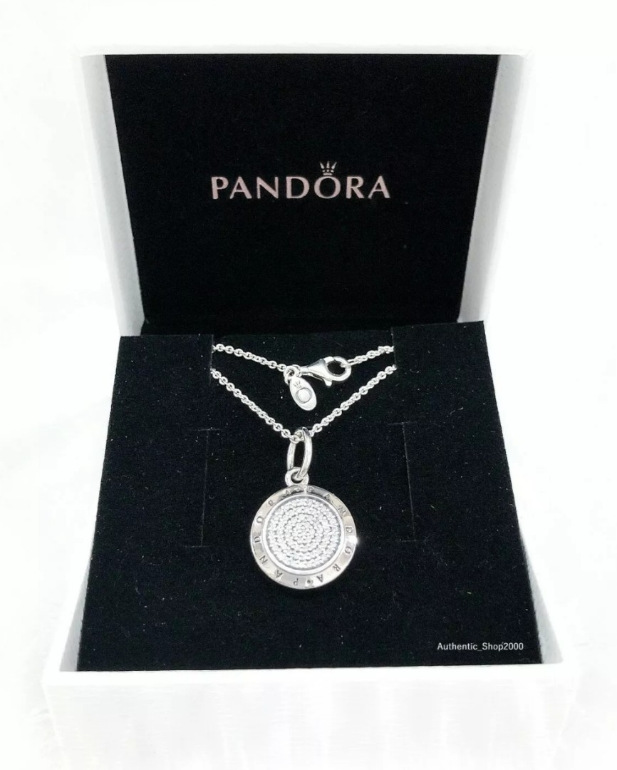 Pandora Signature Logo Necklace Set, Women's Fashion, Jewelry ...