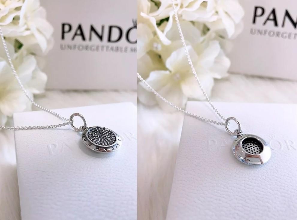 Pandora Signature Logo Necklace Set, Women's Fashion, Jewelry ...