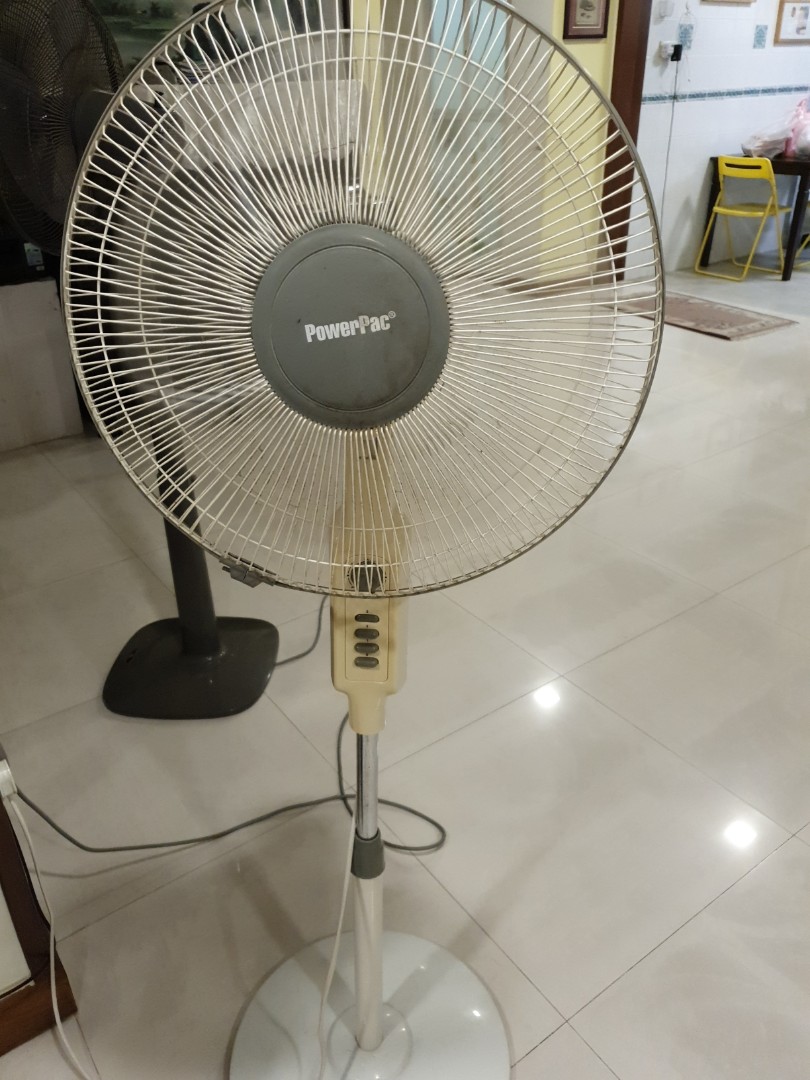 PowerPac stand fan, Furniture & Home Living, Lighting & Fans, Fans on ...