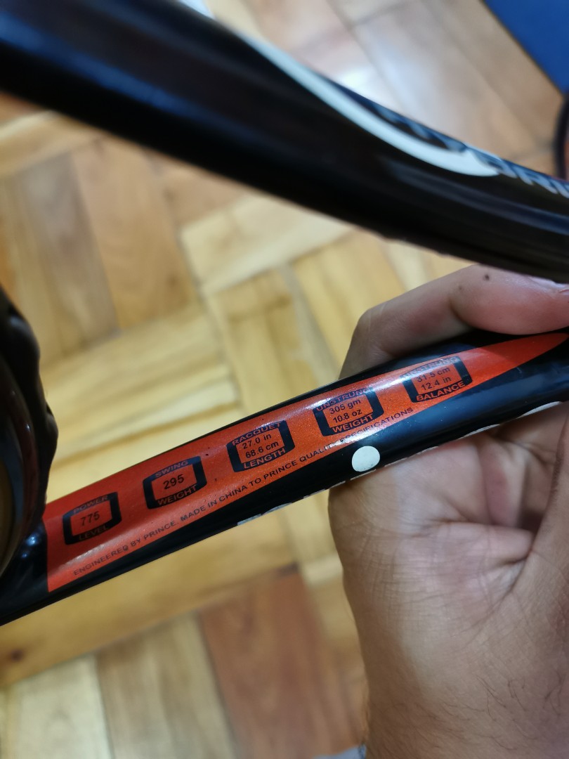Prince Hybrid 03 Tour, Sports Equipment, Sports & Games, Racket and ...