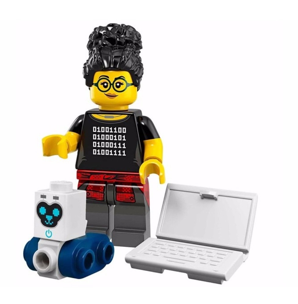[Ready] LEGO 71025 Minifigurine Series 19 - Programmer Girl, Hobbies ...