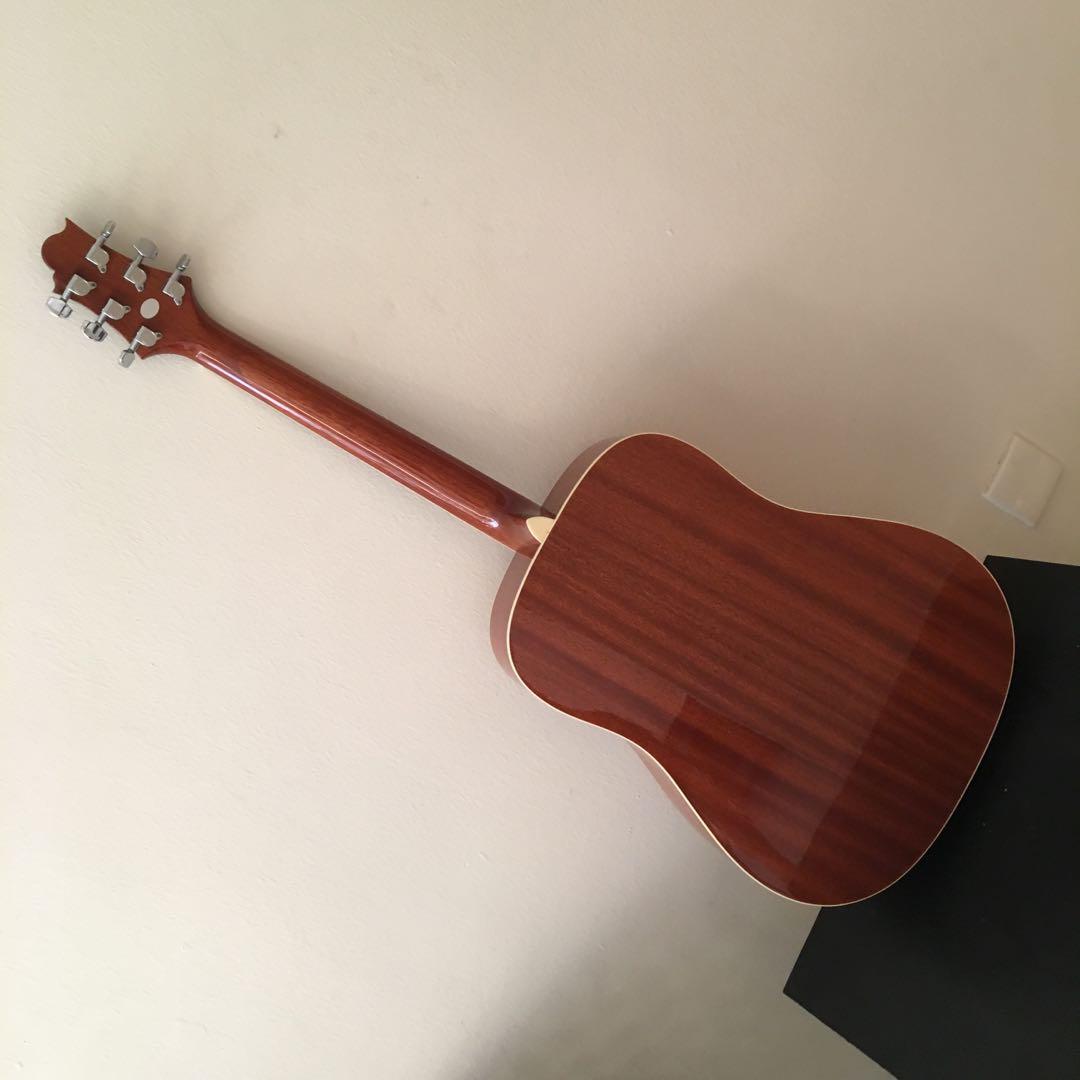 Samick Greg Bennett Acoustic Guitar GD100S, Hobbies & Toys, Music & Media, Musical Instruments ...