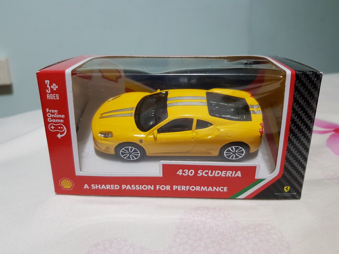 Shell Ferrari 430 Scuderia Toy Car, Hobbies & Toys, Toys & Games on ...