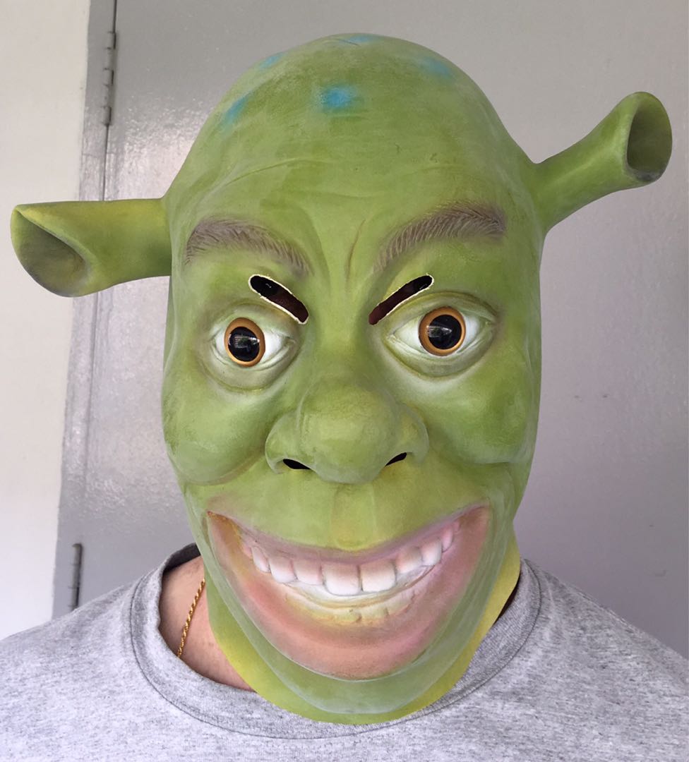 Shrek mask, Everything Else on Carousell