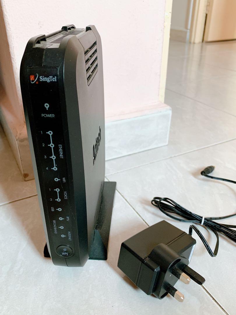 Singtel Router, Computers & Tech, Parts & Accessories, Networking on ...