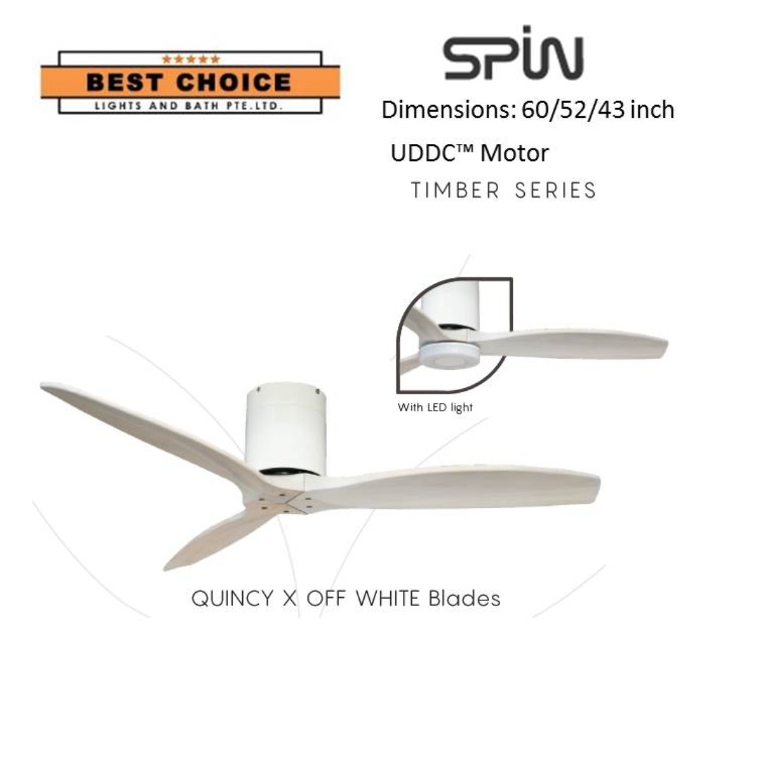 Spin ESPADA X WOODEN DC Motor ceiling fan, Furniture & Home Living, Lighting & Fans, Fans on ...