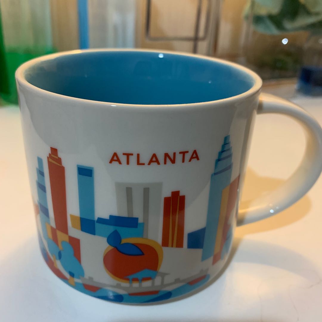Starbucks Mug Atlanta, Furniture & Home Living, Kitchenware & Tableware ...