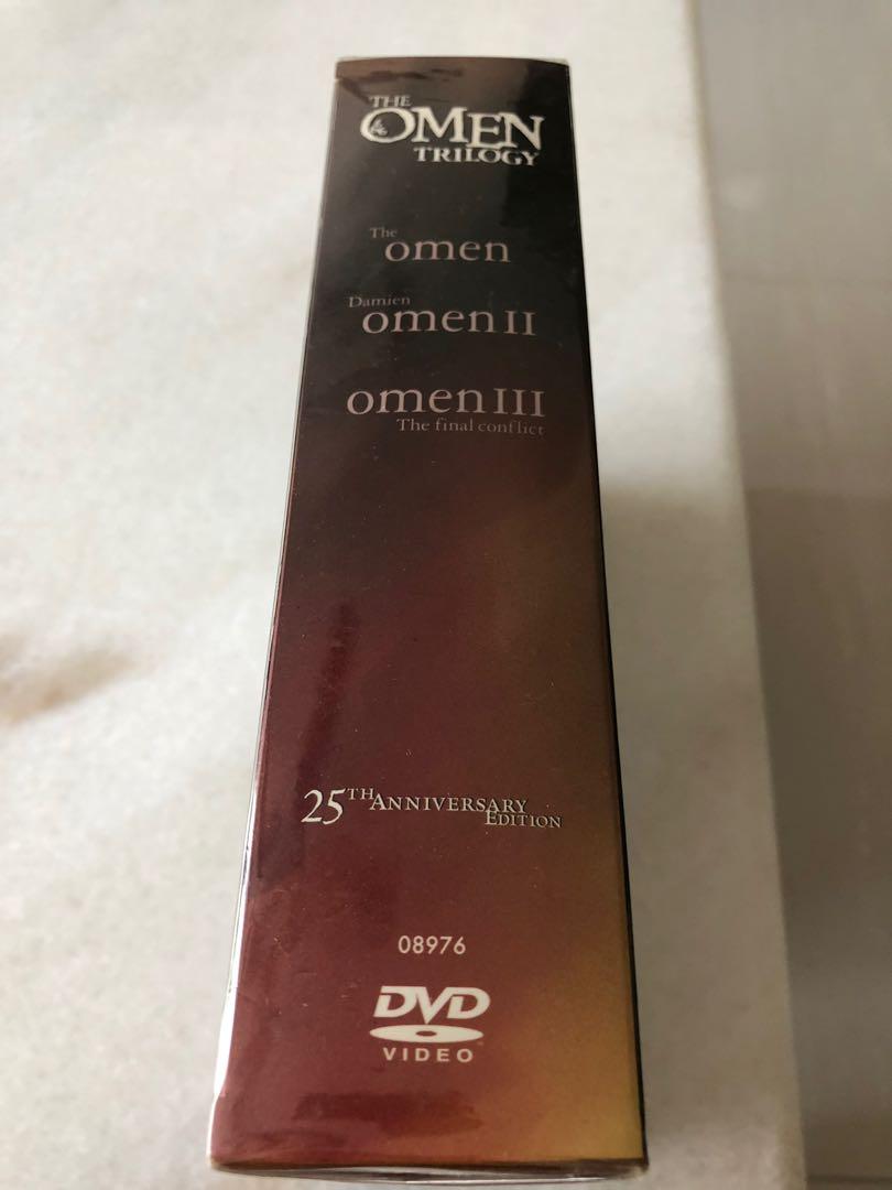 The Omen Trilogy-3 DVDs, Hobbies & Toys, Music & Media, CDs & DVDs on ...