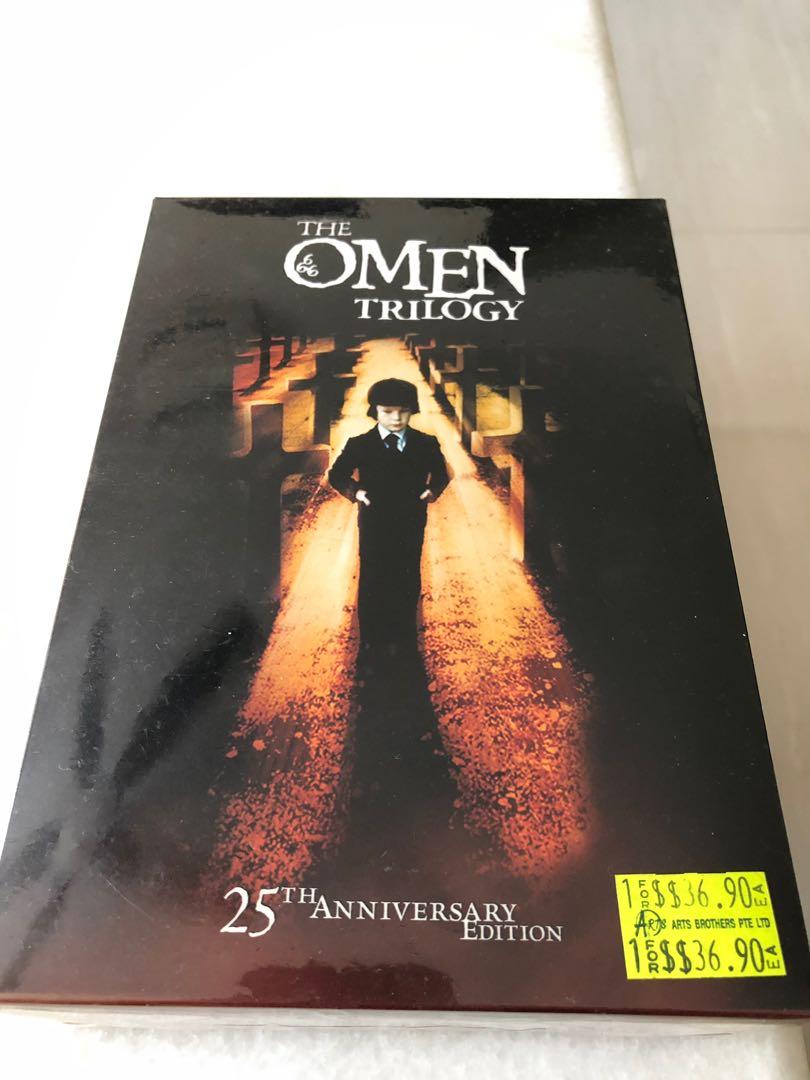The Omen Trilogy-3 DVDs, Hobbies & Toys, Music & Media, CDs & DVDs on ...