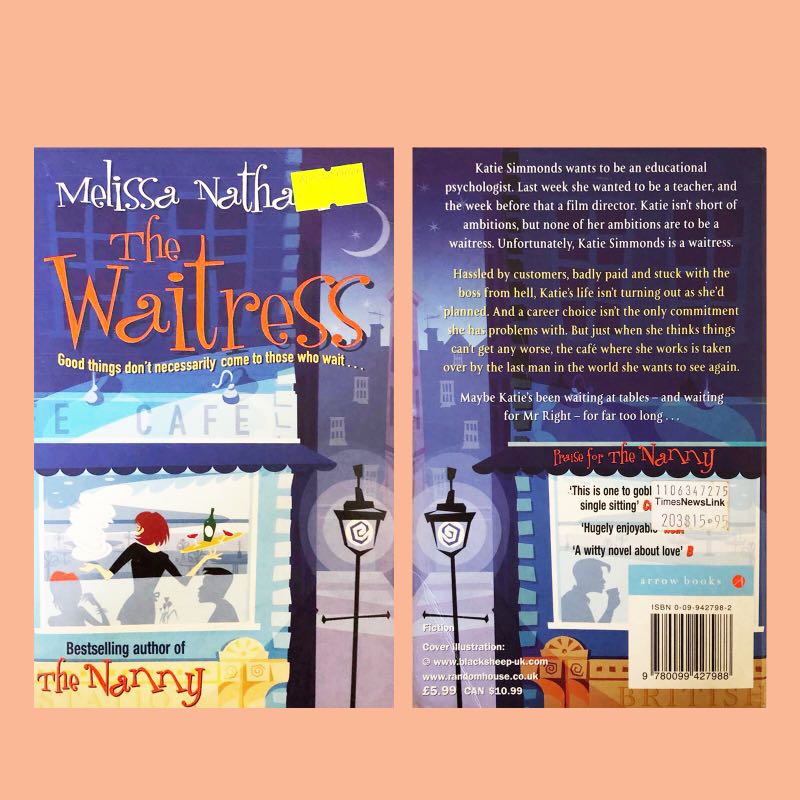 The Waitress by Melissa Nathan, Hobbies & Toys, Books & Magazines ...