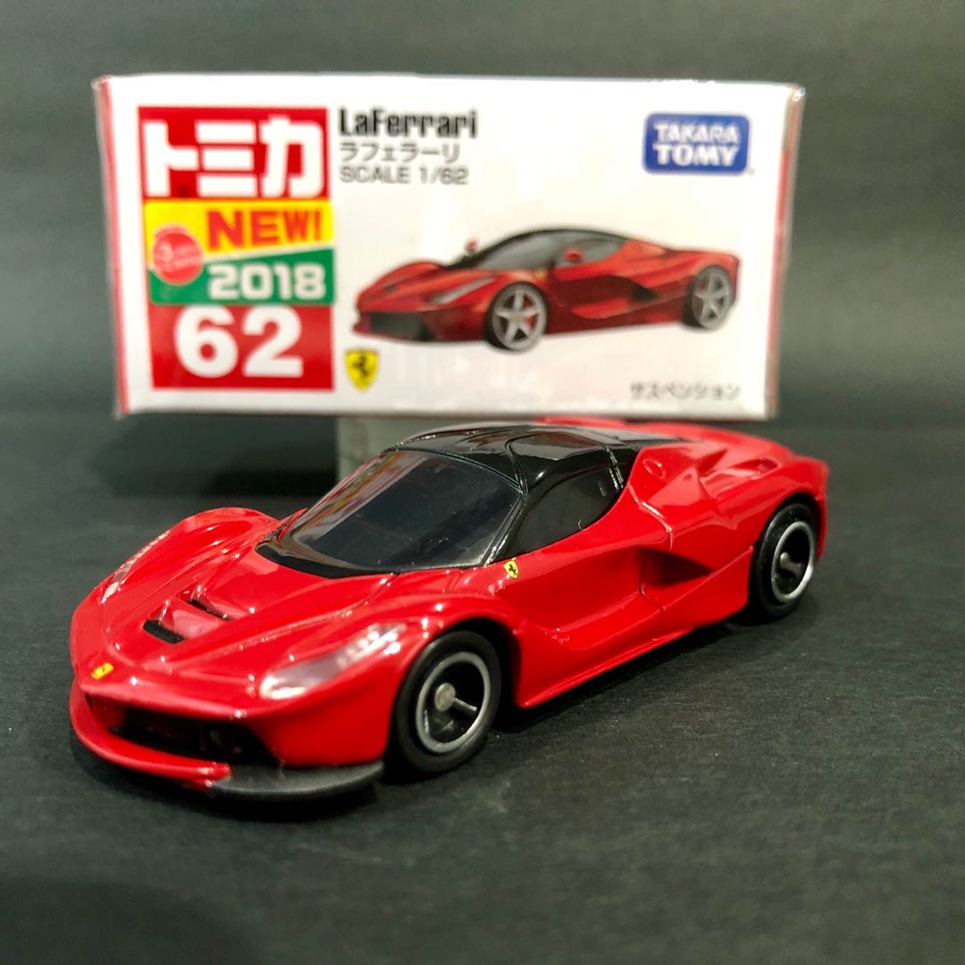 Tomica 62 LaFerrari common color, Hobbies & Toys, Toys & Games on Carousell