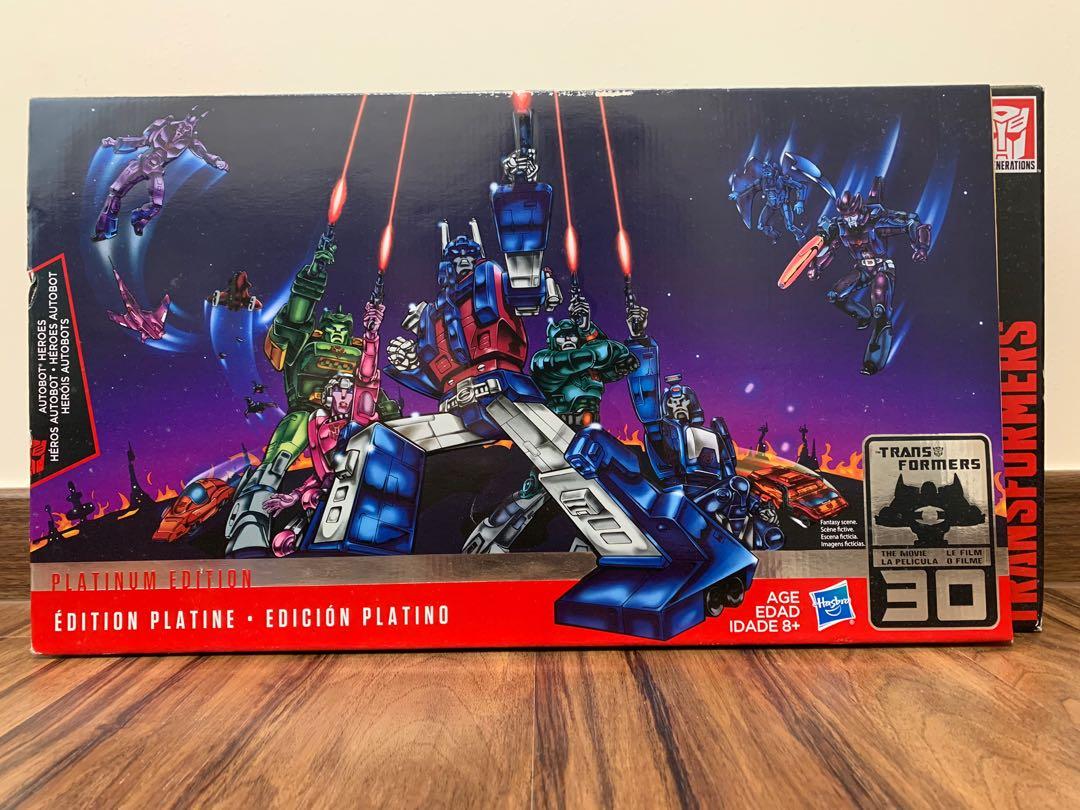 Transformers PLATINUM EDITION - AUTOBOT HEROES - SET OF 5 FIGURES ...