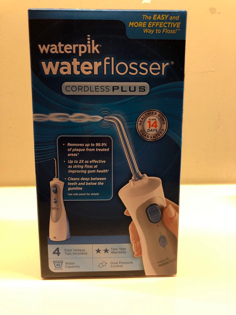 Waterpik Water Flosser Cordless Plus, Furniture & Home Living ...