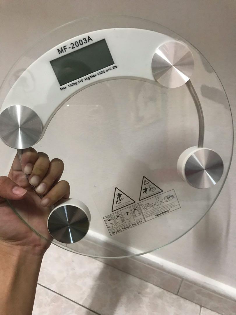 Weighing scale(MF-2003A), Furniture & Home Living, Bathroom & Kitchen ...