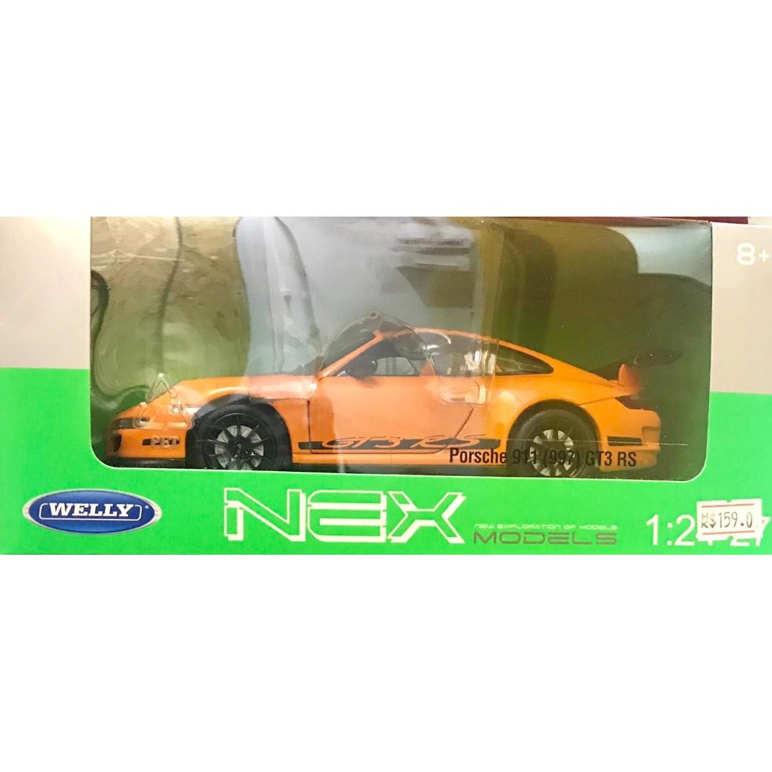 Welly NEX Models 1:24-27 - Porsche 911(997) GT3 RS, 興趣及遊戲, 玩具 & 遊戲類 ...