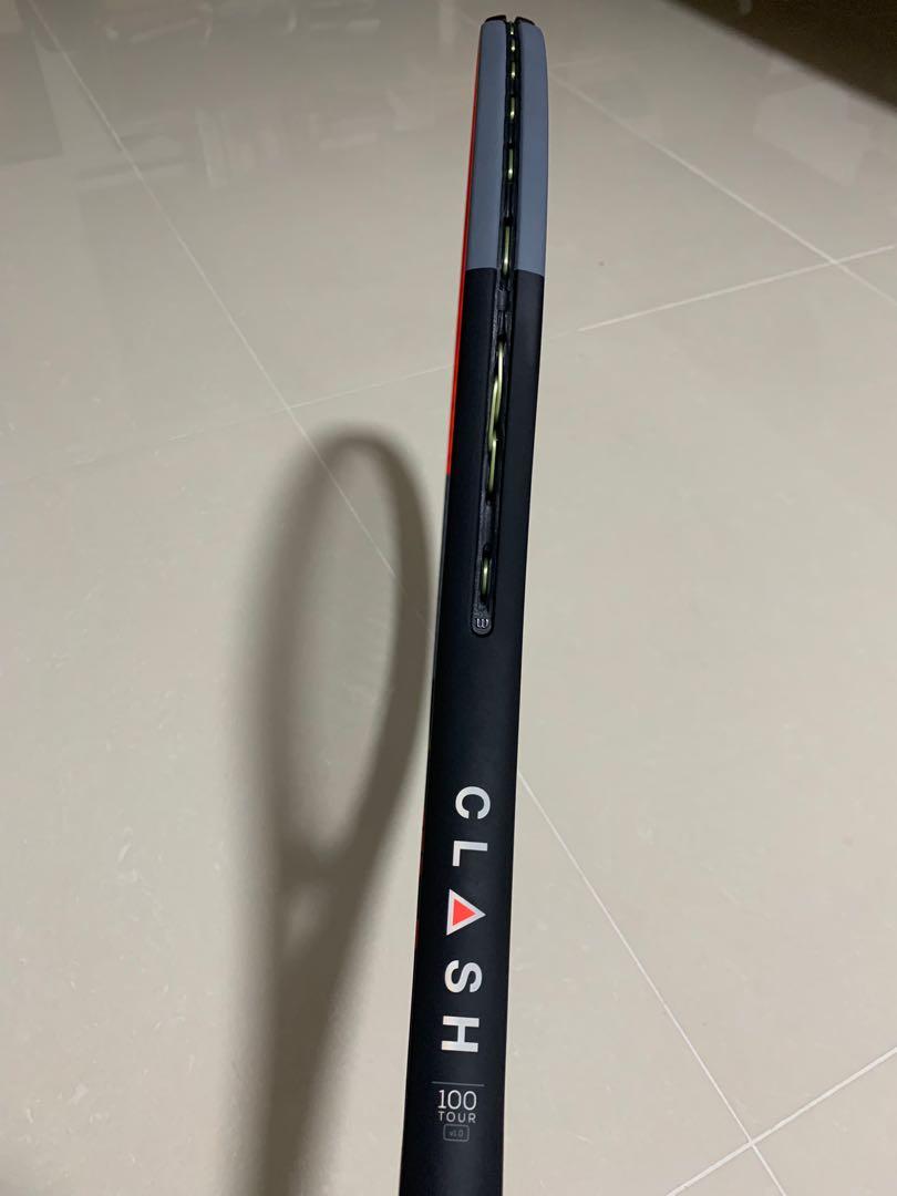 Wilson Clash 100 Tour Racket L2, Sports Equipment, Sports & Games ...