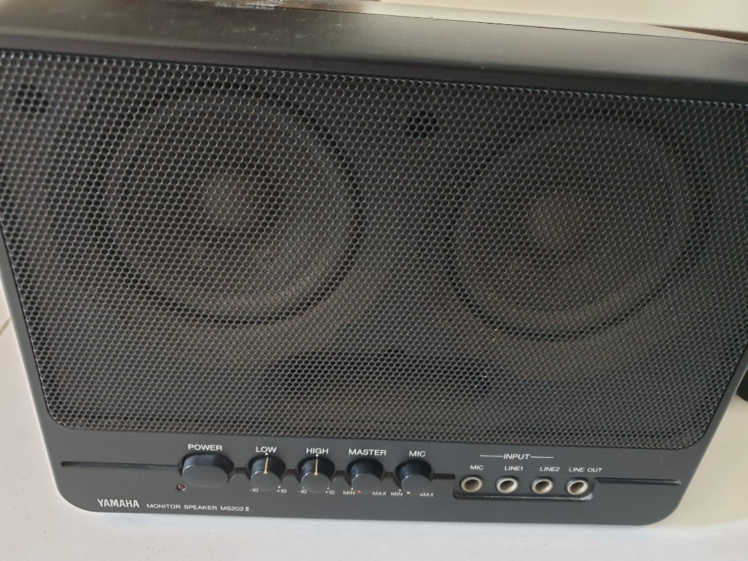 Yamaha monitor speaker MS202 II, Audio, Soundbars, Speakers ...