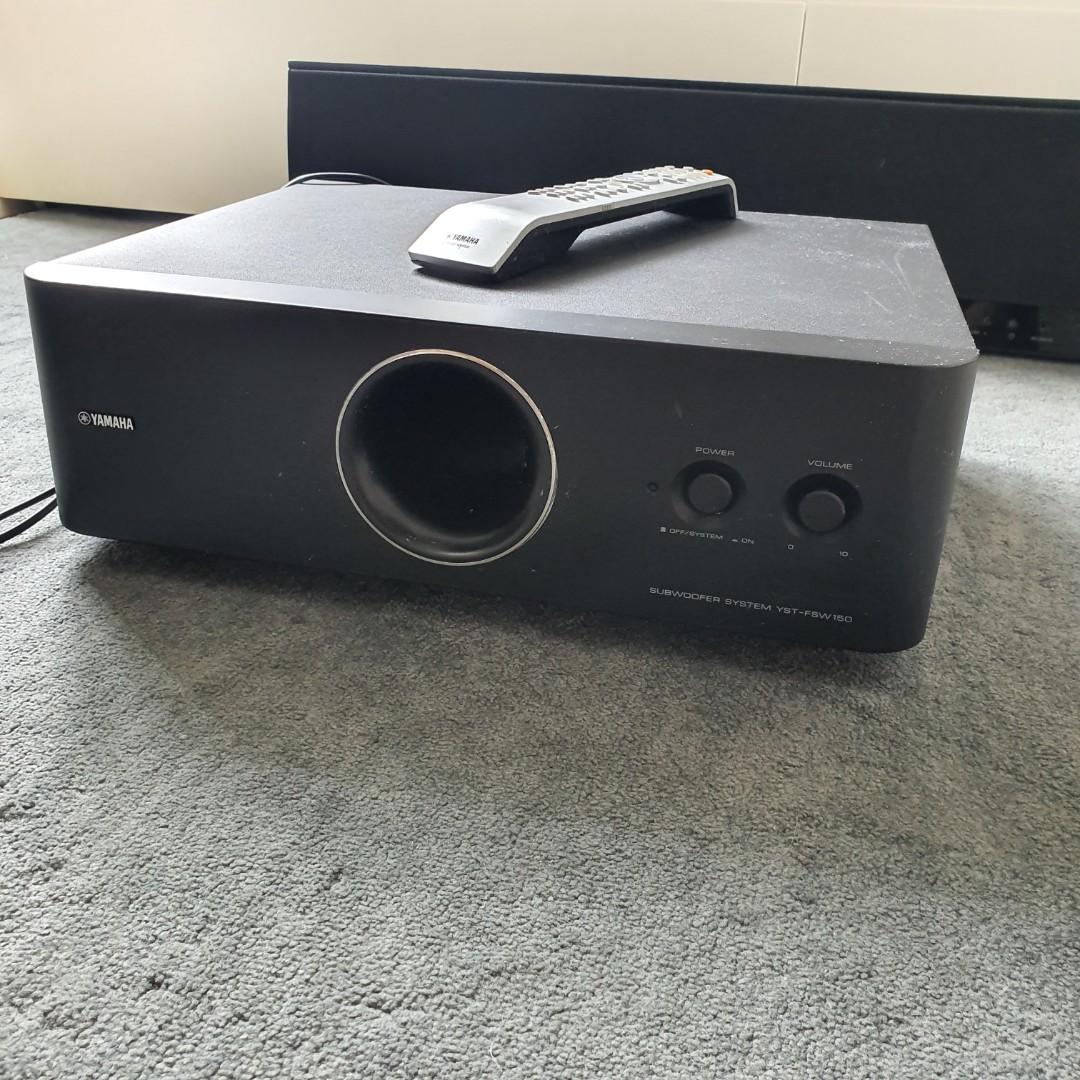 Yamaha Sound Bar with Subwoofer (YSP-4100) Black, Audio, Soundbars, Speakers & Amplifiers on ...