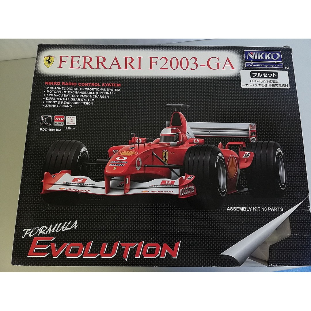 NIKKO/ニッコー ★ FERRARI/フェラーリ F2003GA 1/10 RC Vintage, Hobbies & Toys ...
