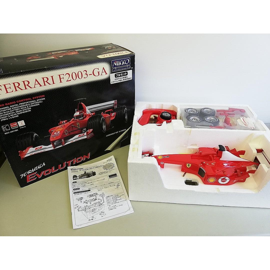 NIKKO/ニッコー ★ FERRARI/フェラーリ F2003GA 1/10 RC Vintage, Hobbies & Toys ...