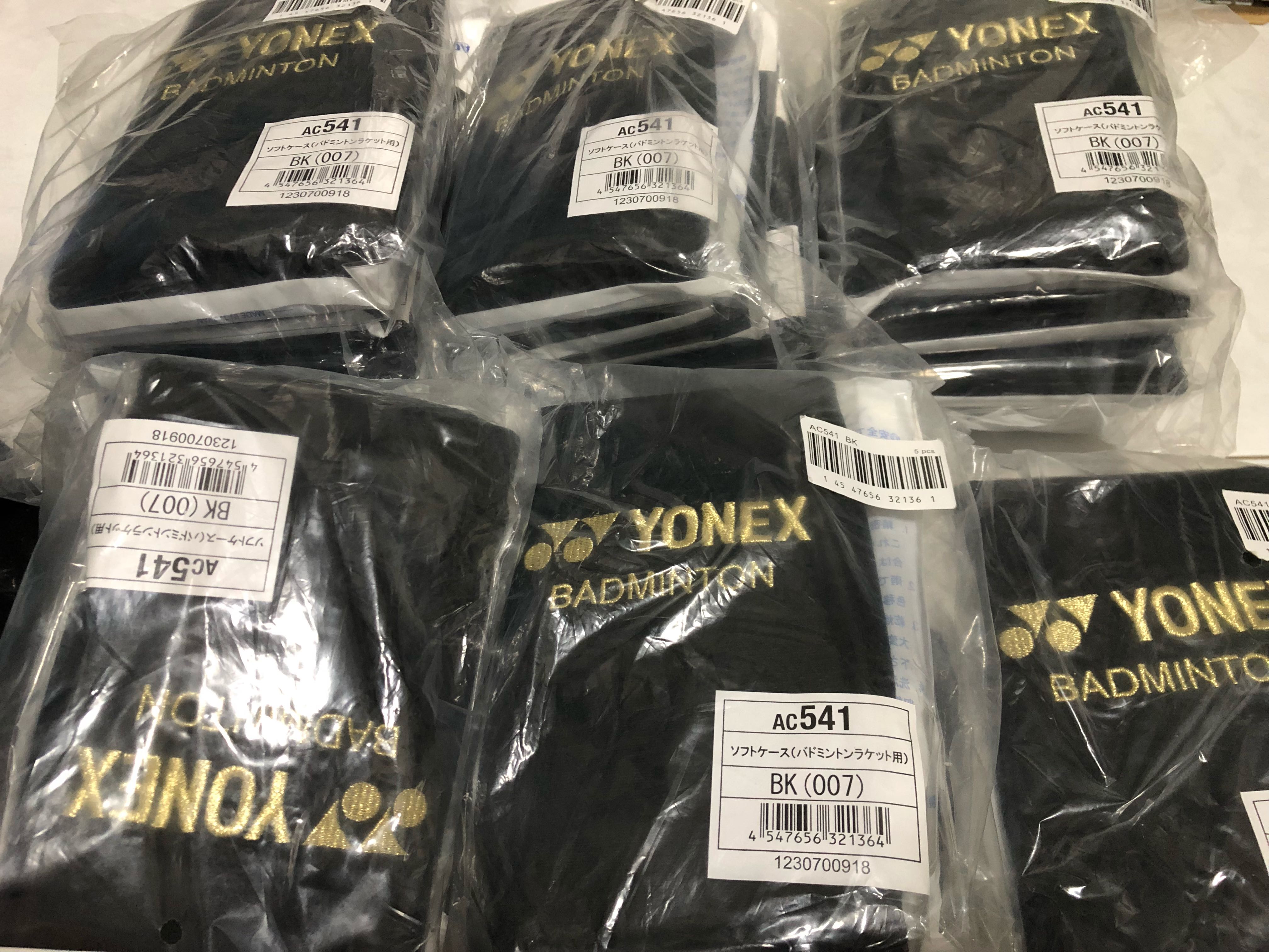 Authentic Yonex cloth bag AC541 badminton, Sports Equipment, Sports & Games, Racket & Ball ...