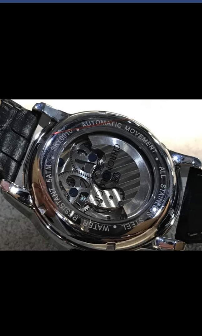 Automatic watch chronologi berlin, Men's Fashion, Watches & Accessories ...
