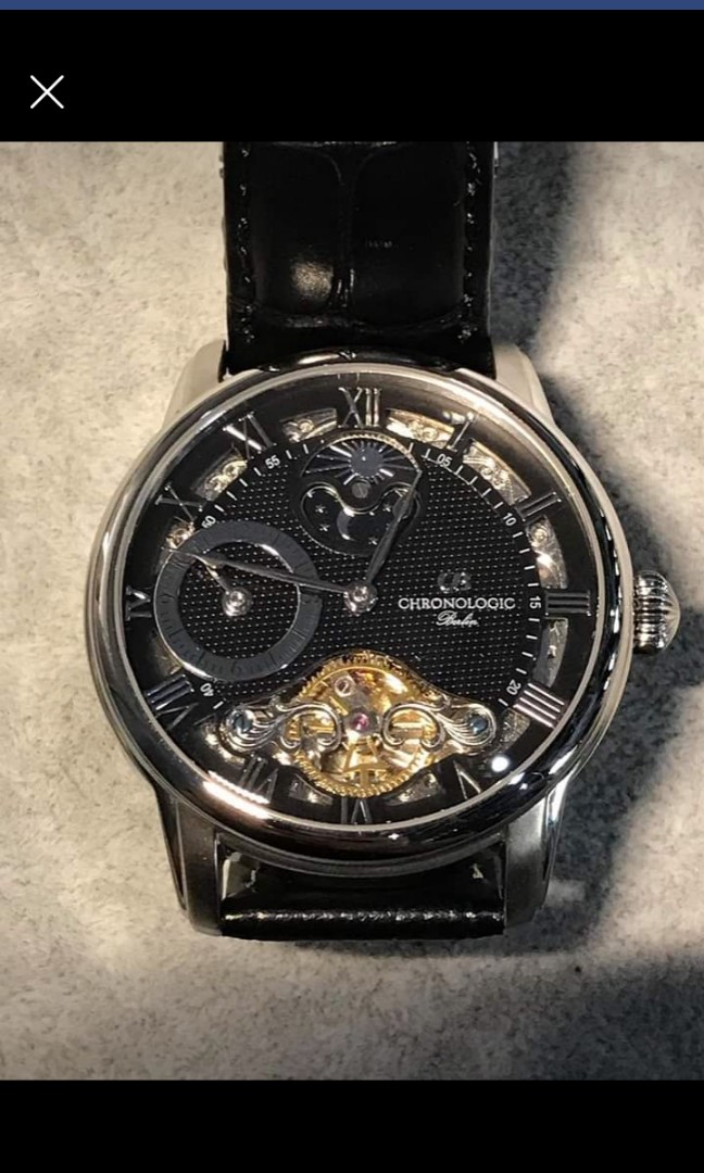 Automatic watch chronologi berlin, Men's Fashion, Watches & Accessories ...